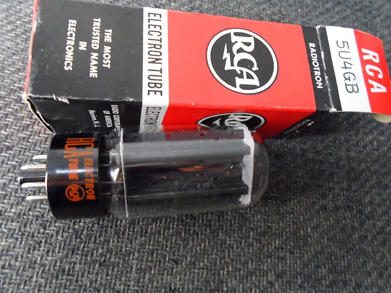 RCA 5U4GB 5U4G TALL BOTTLE Tube New Old Stock | Reverb