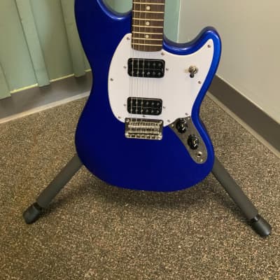 Squier Mustang Metallic Blue | Reverb