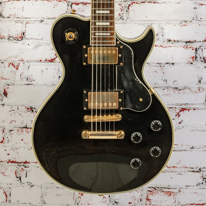 Samick - Greg Bennett Black Custom Electric Guitar, Black - | Reverb