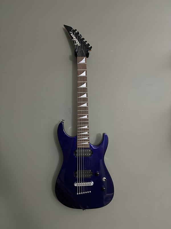 Jackson DR7 7 String Dinky 2000s - Blue | Reverb