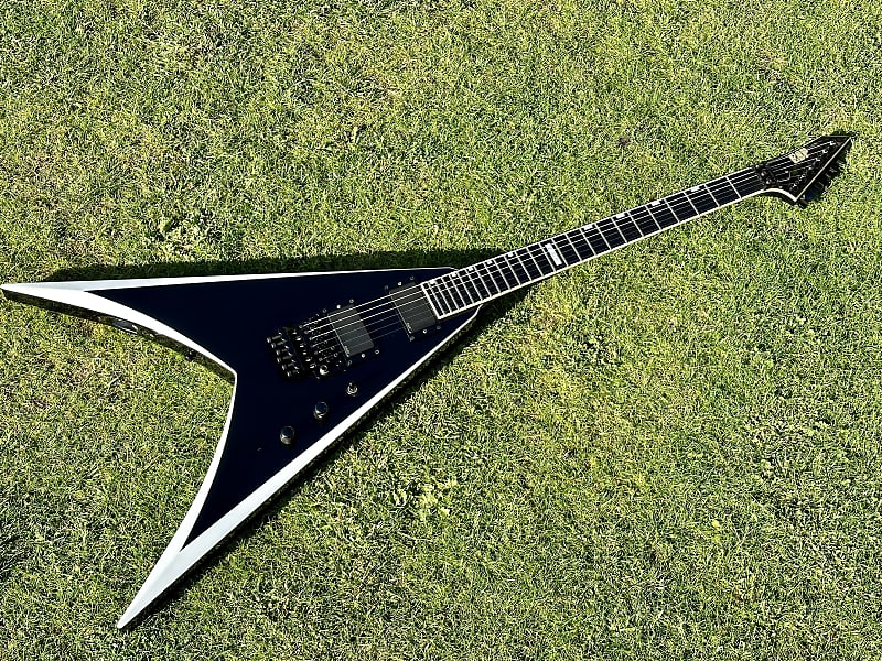 ESP KV custom shop Mid-90s - Black and white | Reverb