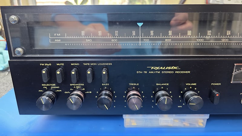 REALISTIC STA-78 Stereo Receiver Vintage Mint | Reverb