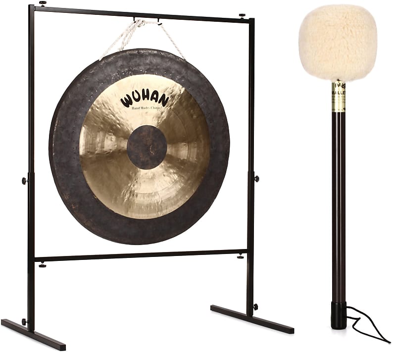Wuhan 36 inch Chau Gong with Stand Bundle with Paiste M5 Gong | Reverb