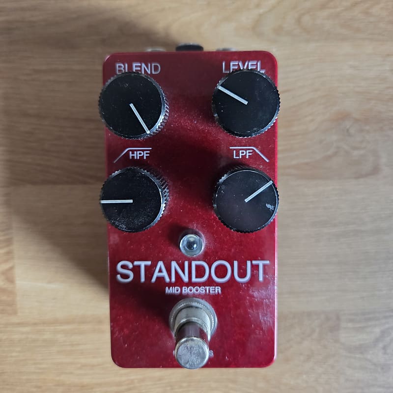 VFE Standout Mid Boost 2010s - Red | Reverb