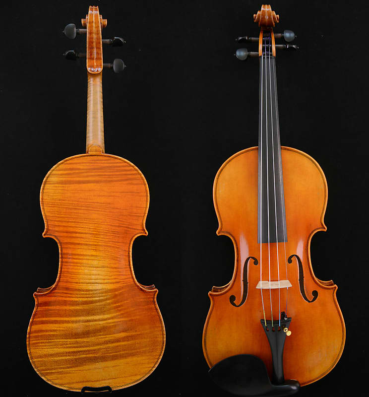 Fine Violin 1-PC Back Stradivari 1716 Messiah Violin Fabulous | Reverb