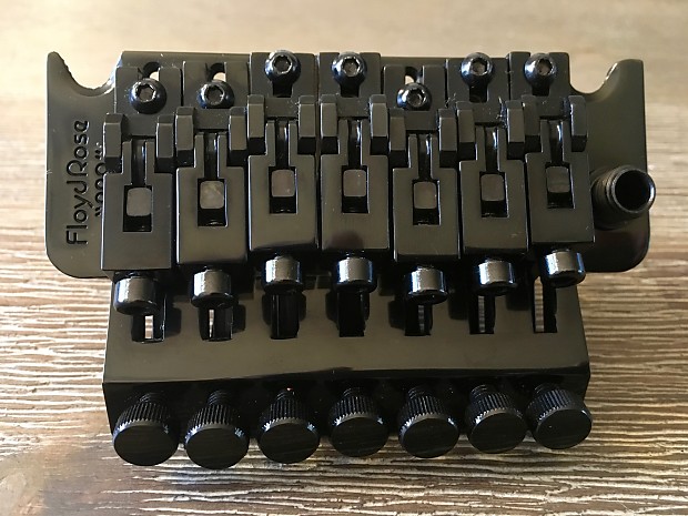 Floyd Rose 1000 Series 7 String Pro Tremolo System 2017 Black | Reverb