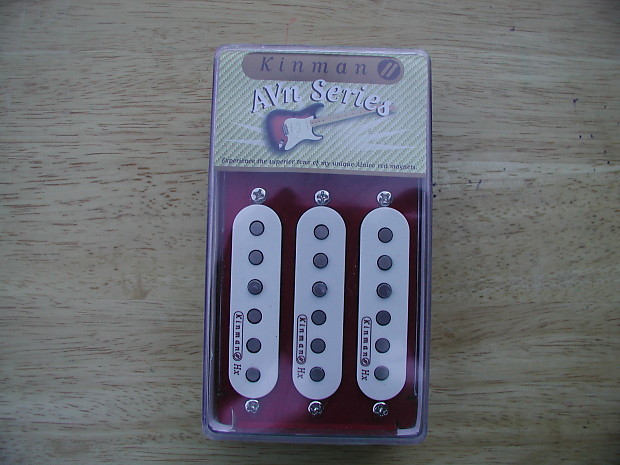 Kinman Traditional MK-III Strat Pickup set | Reverb