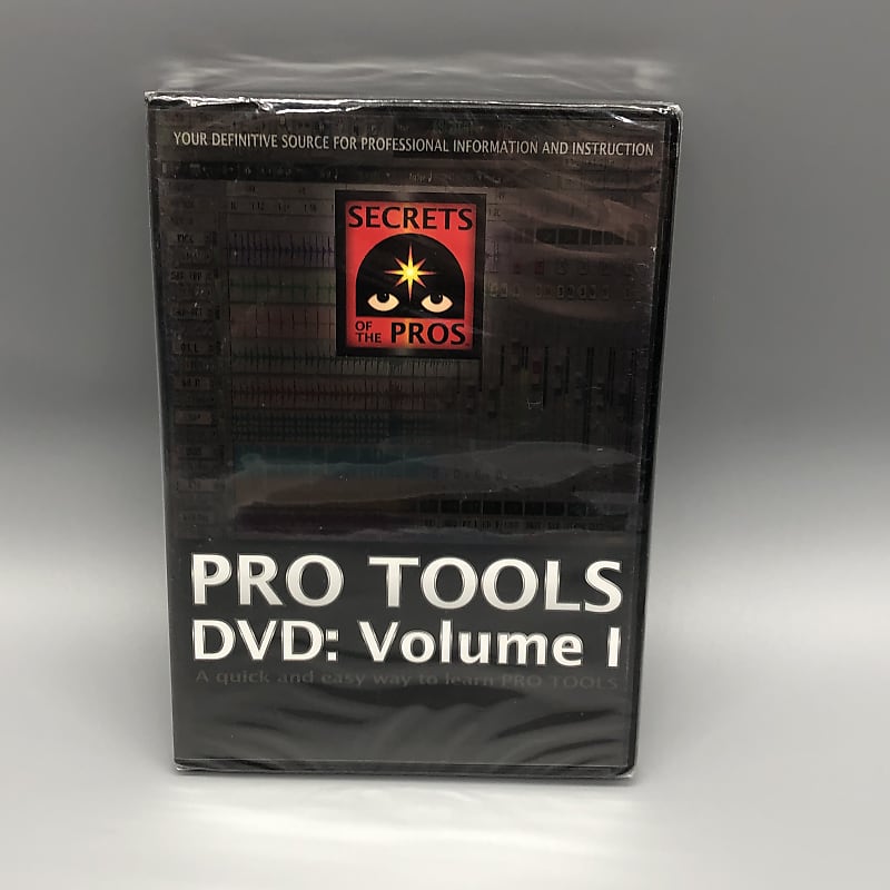 Pro Tools DVD Vol. 1 Secrets of the Pros | Reverb