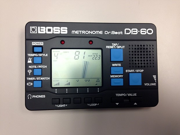 Boss Metronome DB-60 Black | Reverb