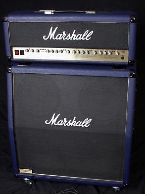 Marshall 30th Anniversary Limited Blue Half Stack 1992 Rare! | Reverb