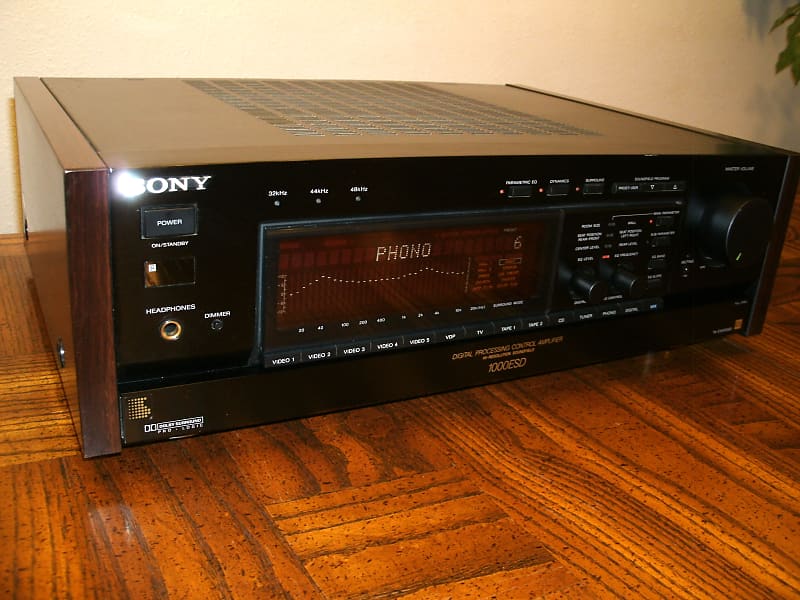 VINTAGE SONY 1000ESD DIGITAL PREAMP TA-E1000ESD PREAMPLIFIER | Reverb