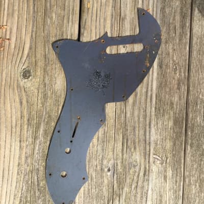 Rusted Relics thinline pickguard deep orange rust with | Reverb Canada