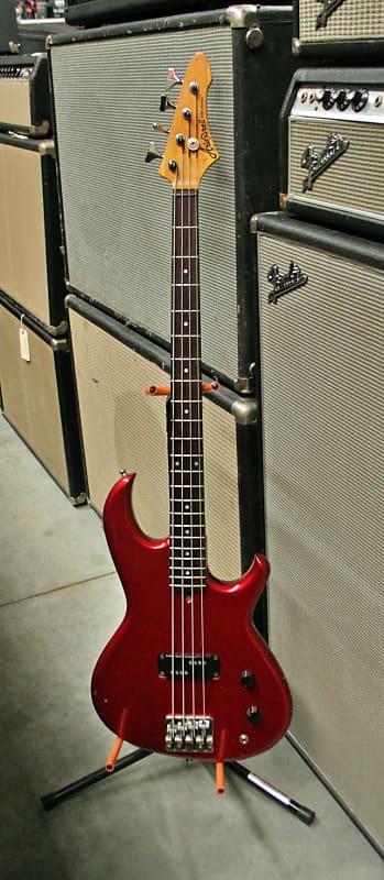 Aria Pro II RSB Series 1980 Red | Reverb