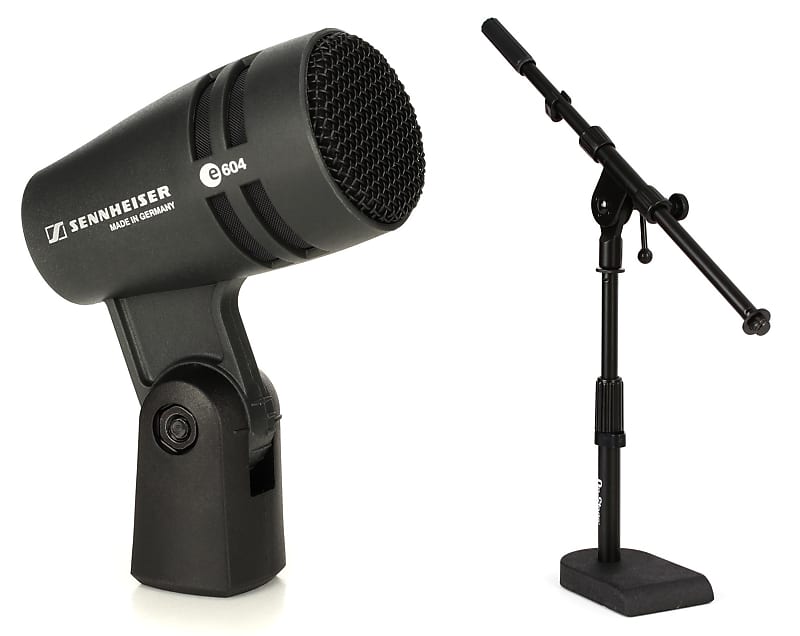 Sennheiser e 604 Cardioid Dynamic Drum Microphone + On-Stage | Reverb