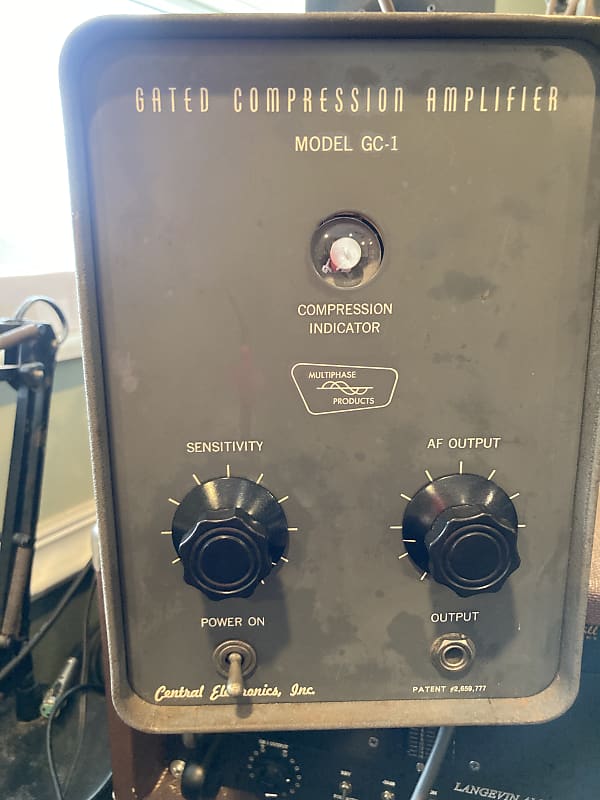 Central Electronics GC-1 1950s Tube Vari-Mu Compressor | Reverb