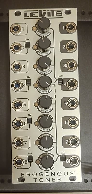Erogenous Tones Levit8 ~2010s - Aluminum/Silver | Reverb