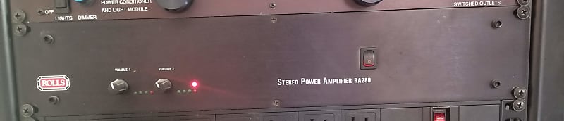Rolls RA280 Stereo Power Amp | Reverb