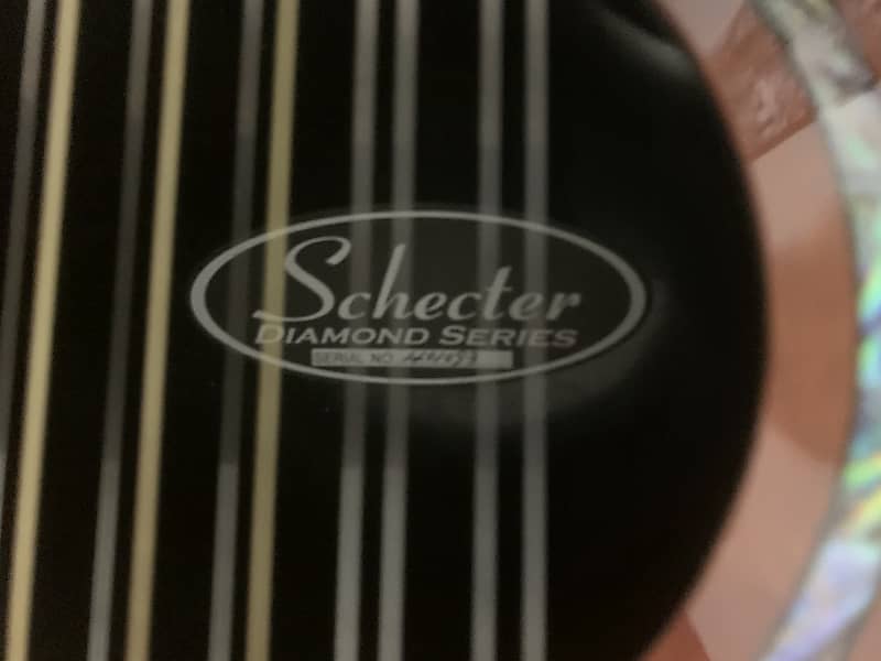 Schecter Diamond Quilt top 12 string acoustic/electric | Reverb