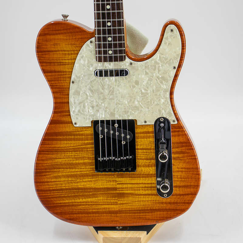 Used 1995 Fender MIJ Telecaster in Foto Flame Burst | Reverb