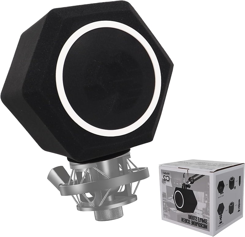 Microphone Isolation Ball, Microphone Isolation Shield with | Reverb