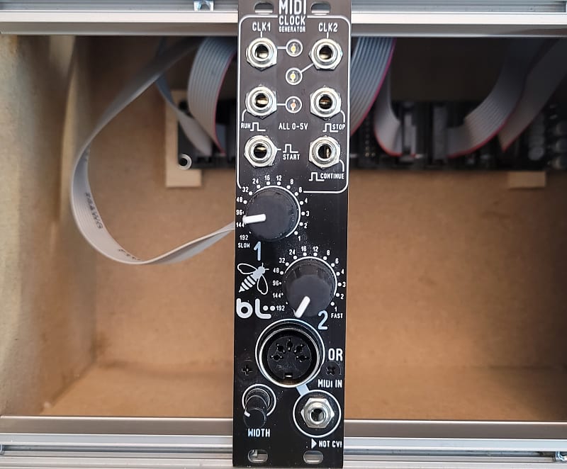 Blue Lantern MIDI To Pulse Clock Eurorack Module - Free | Reverb