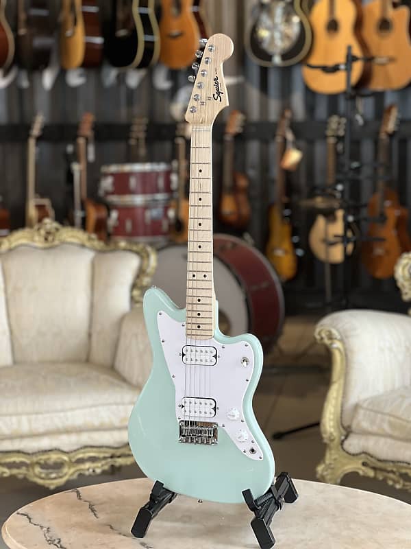 FENDER Squier Mini Jazzmaster Surf Green | Reverb