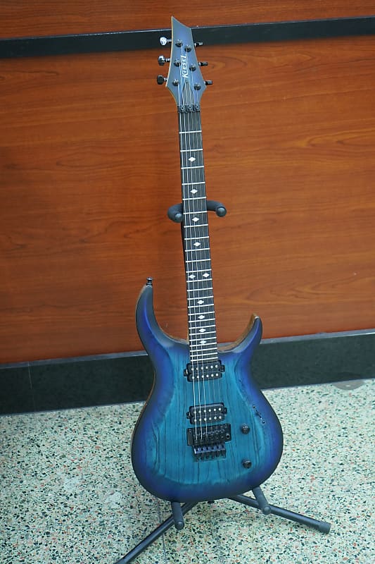 Kiesel Blue Electric Guitar | Reverb