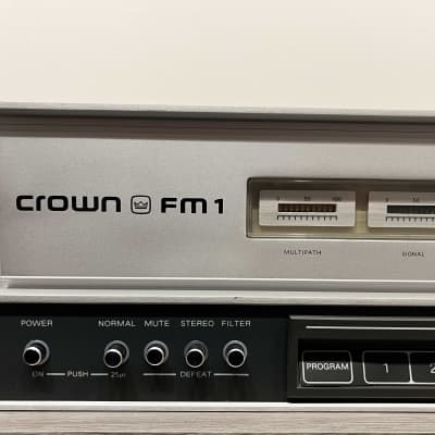 Crown FM-1 Digital FM Tuner | Reverb