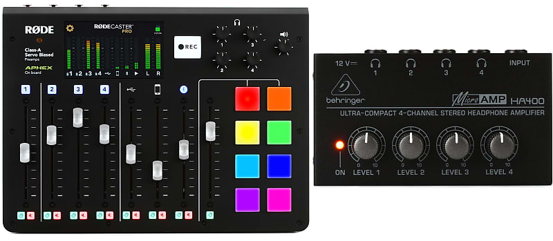 Rode RODECaster Pro Podcast Production Studio Bundle with | Reverb