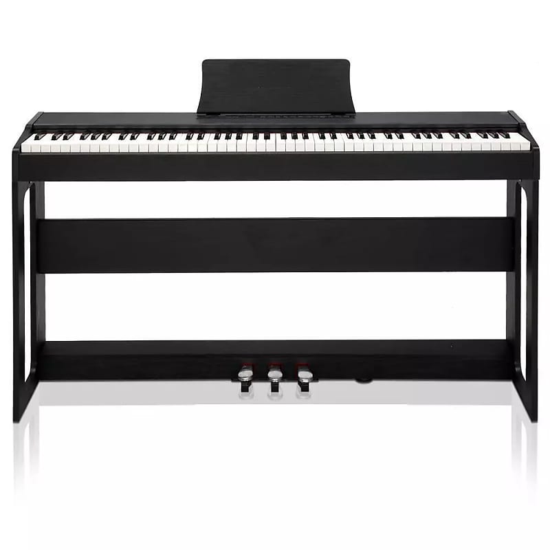 88 Keys Full Weighted Hammer Keyboards Electric Stand With | Reverb