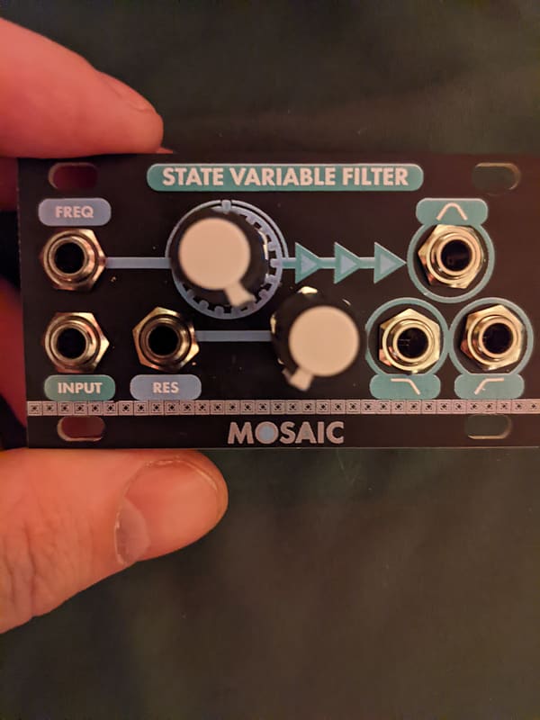 Mosaic State Variable Filter | Reverb
