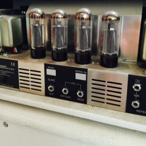 Harry Joyce (hiwatt) Custom White 100w matamp UK | Reverb