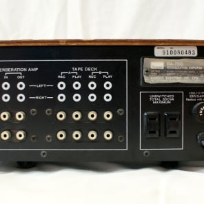 Sansui RA-700 Reverberation Amplifier 1960s Woodgrain | Reverb