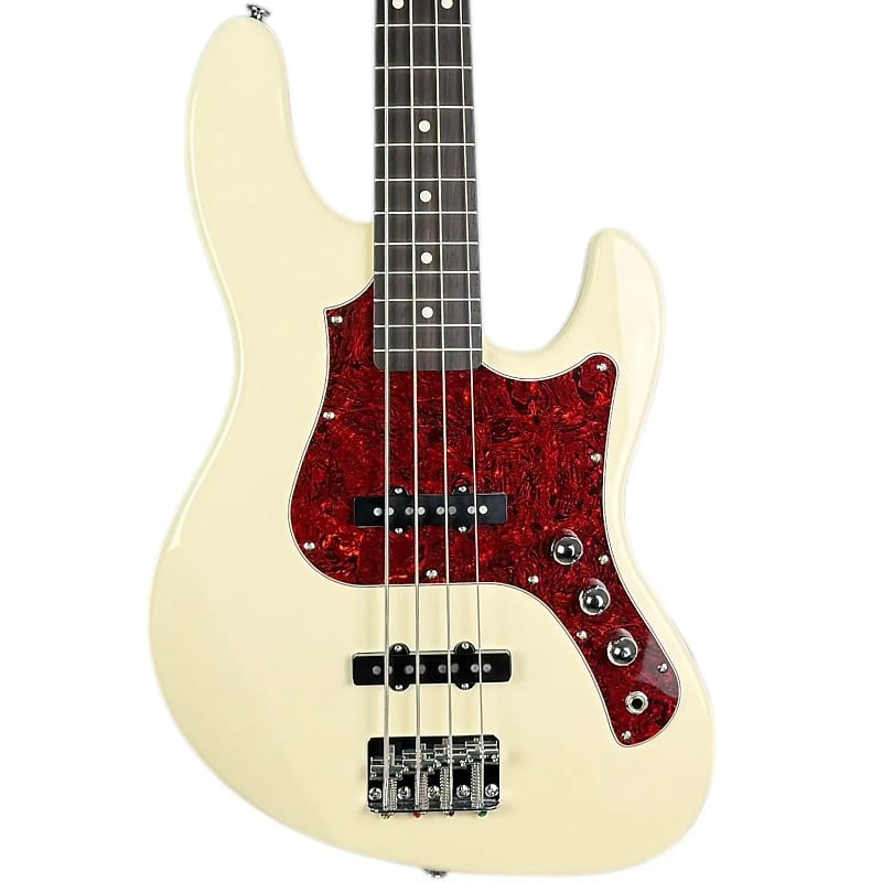 FGN Boundary Mighty Jazz Bass (BMJ2-R) 2023 - White | Reverb UK