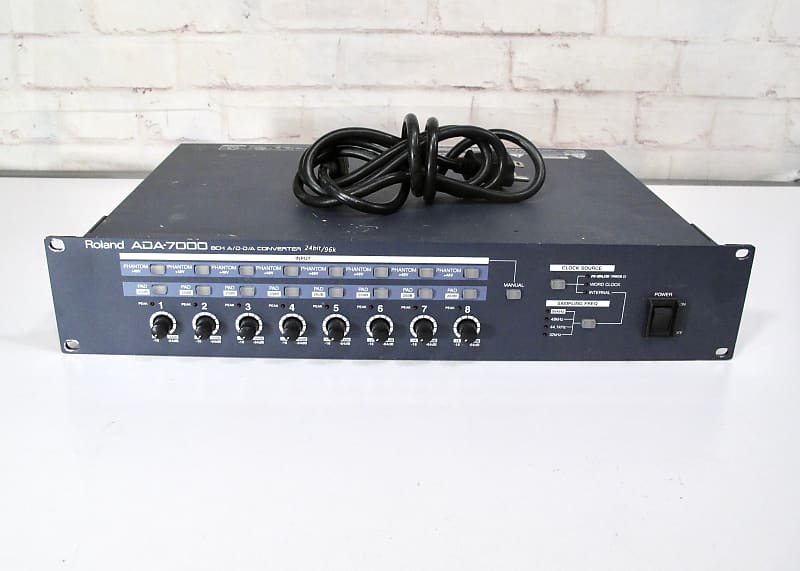 Roland ADA-7000 8-Channel A/D-D/A Converter Rack Mount I/O | Reverb