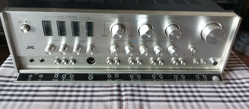 JVC 4VN 990 quadraphonic amplifier + MEGARARE SPACE AGE 4 | Reverb