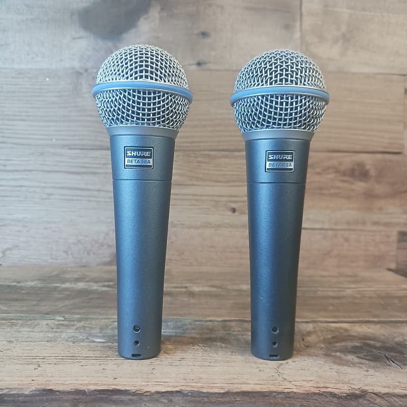 Shure Beta 58A Microphones (Pair) | Reverb