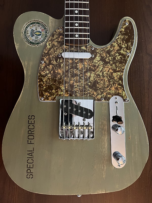 The Green Beret Guitar Telecaster | Reverb