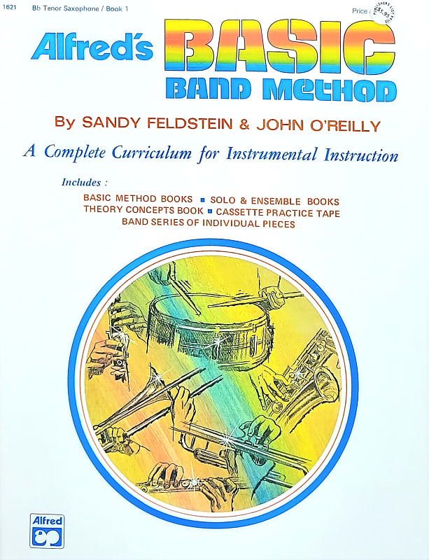 Alfred's Basic Band Method B Flat Tenor Saxophone Book 1 | Reverb