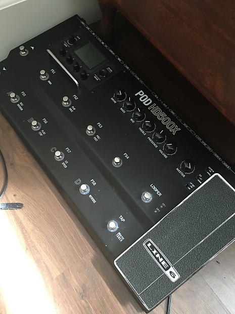 POD HD500x + Poweramp | Reverb