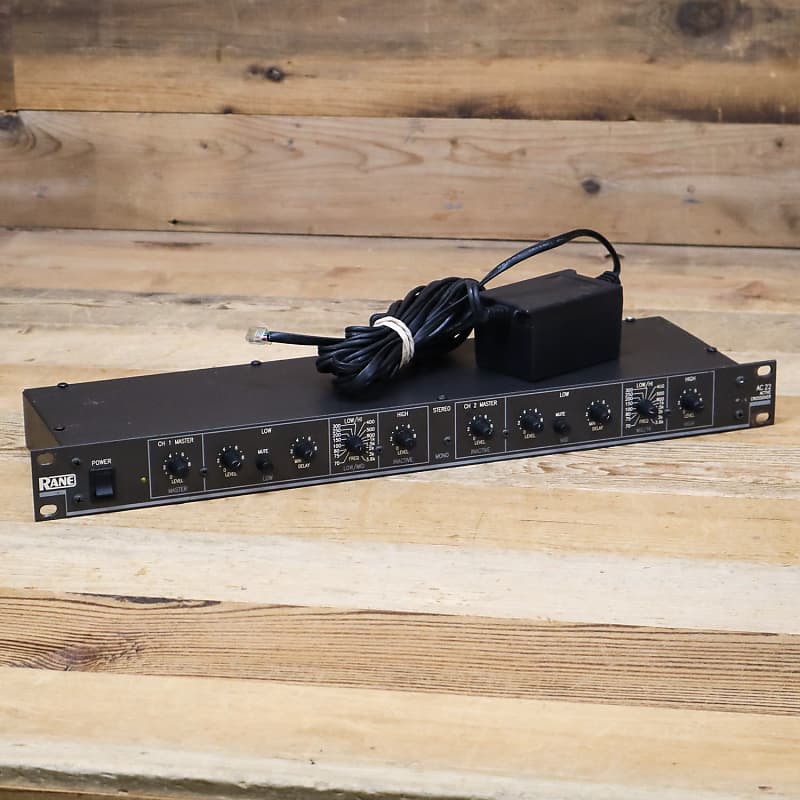 Rane AC-22 (AC22) Active Crossover Stereo 2-Way Mono | Reverb