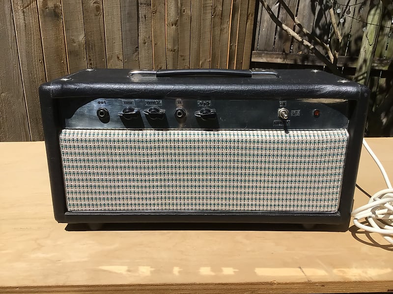 Custom Tube Reverb Unit 1990’s Black and silver | Reverb