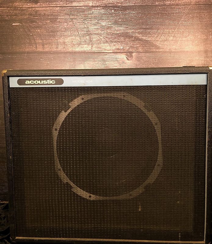Acoustic Model 404 Bass Cabinet (Philadelphia, PA) | Reverb