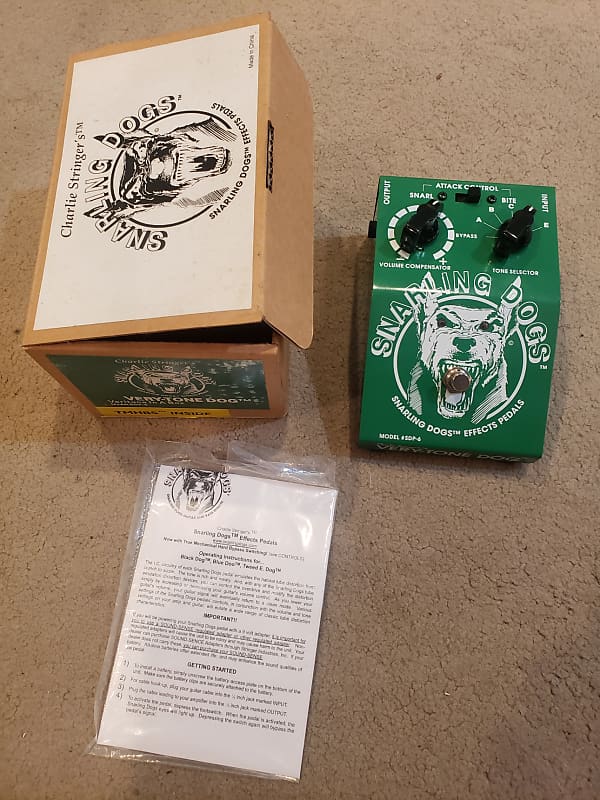 Snarling Dogs Very-Tone Dog Varitone Pedal Mint | Reverb