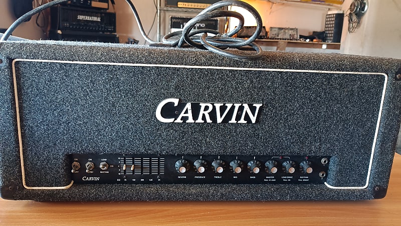 Carvin X100B 1987 - Grey Tolex | Reverb