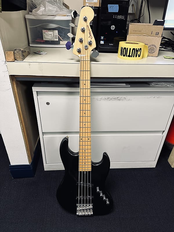 Moon Jazz Bass 2000 - Black | Reverb