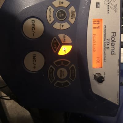 Roland TD-6 V-Drum kit, module, and accessories | Reverb