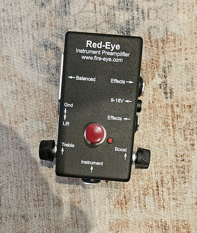 Fire-Eye Red-Eye Preamp (Unopened & New) 2025 - Black Matt | Reverb UK