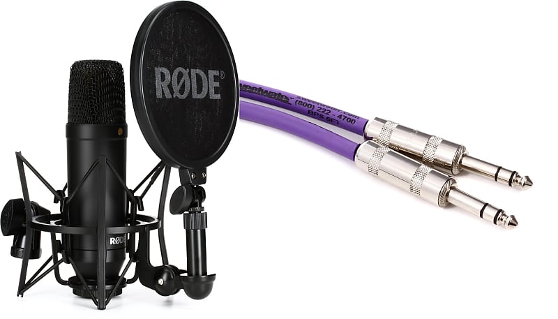 Rode NT1 Kit Condenser Microphone with SM6 Shock Mount and | Reverb