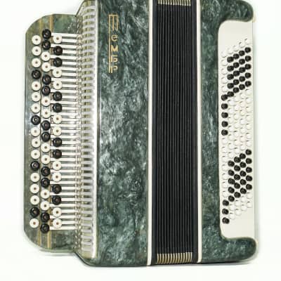 Folk Russian Bayan Tembr, Button Accordion Instrument, 100 | Reverb